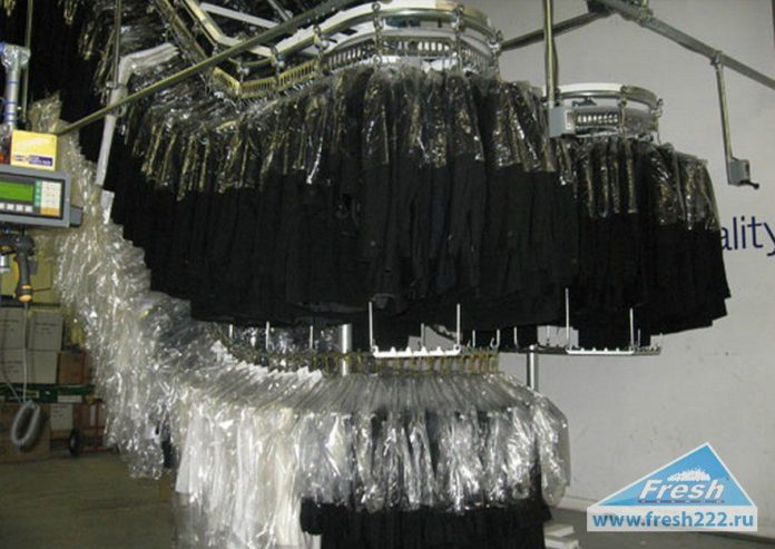 Automated cloakroom, wardrobe, dressing room for Specific Organization