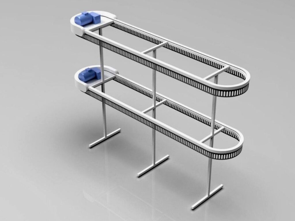 Motorized Rotating Closet Rack - FRESH Equipment