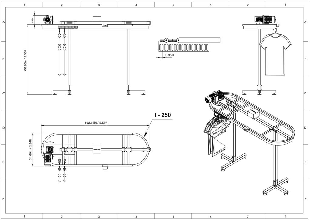 Rotating Closet Carousel - FRESH Equipment