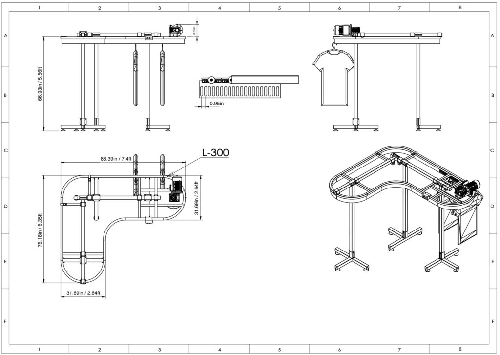 Rotating Closet Carousel - FRESH Equipment